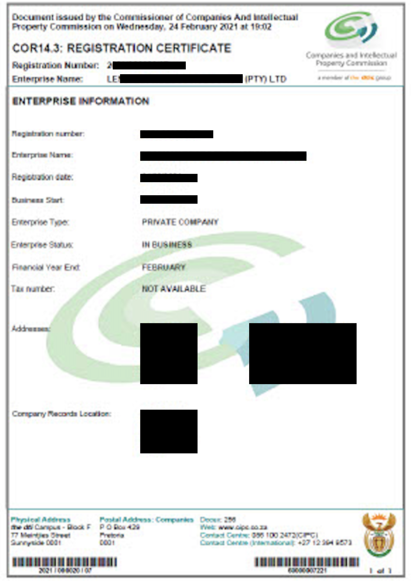 🏢 What if the car is registered in the name of the business (business ...